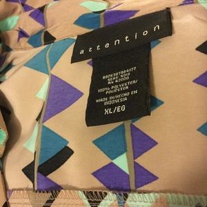 attention | Dresses | Attention Button Down Dress Size Xl | Poshmark